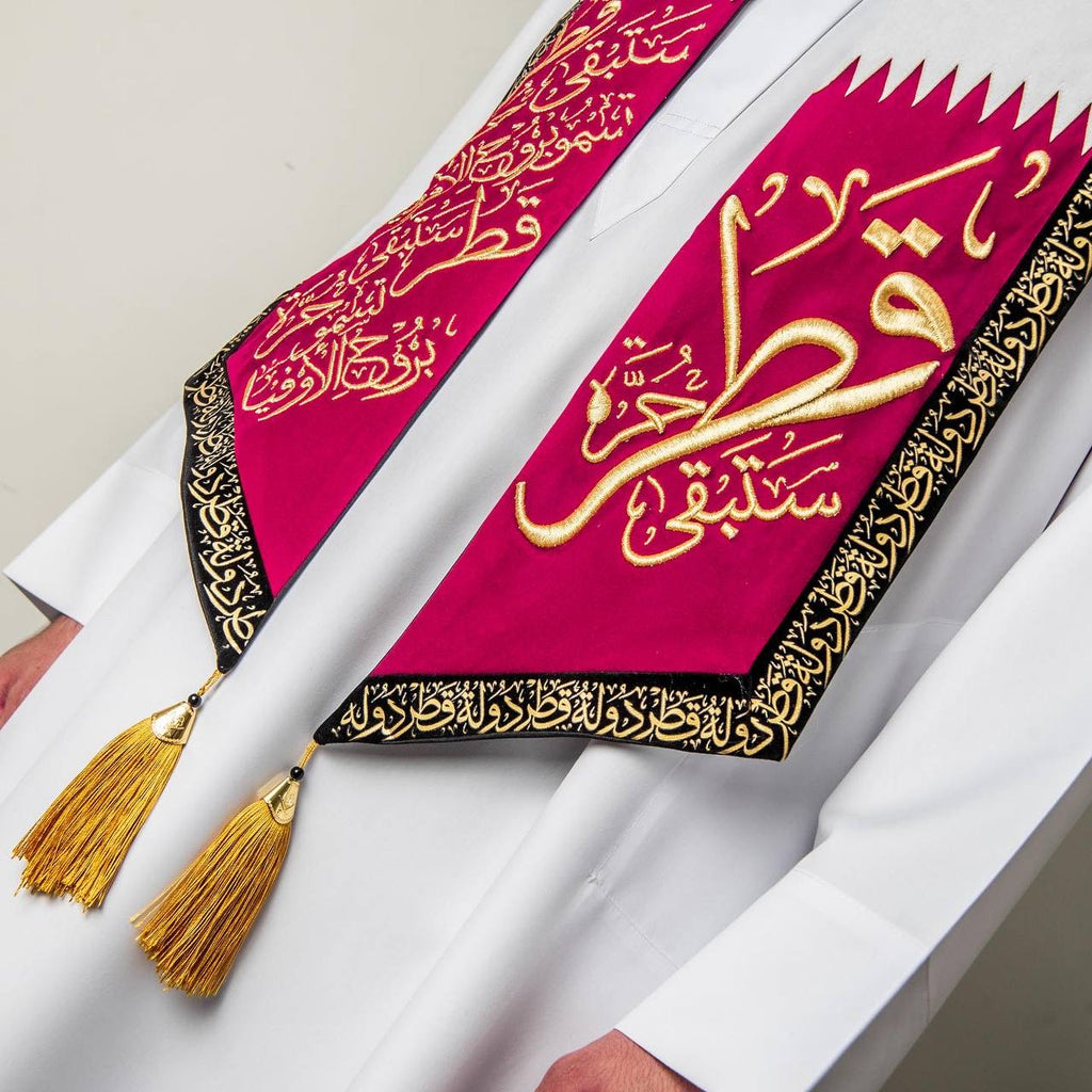 Rovatti Scarf Qatar National Day 2022 | Online Gifts In Dubai -UAE Gift ...