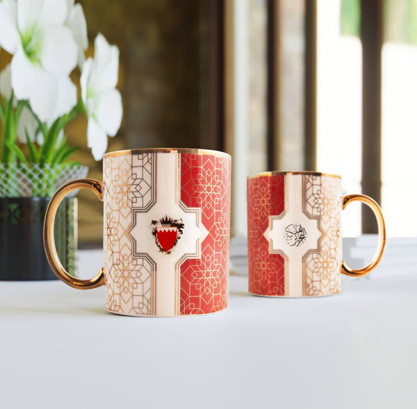Pietra Nesscafe OCTA Mugs Bahrain - Red – Rovattibrand